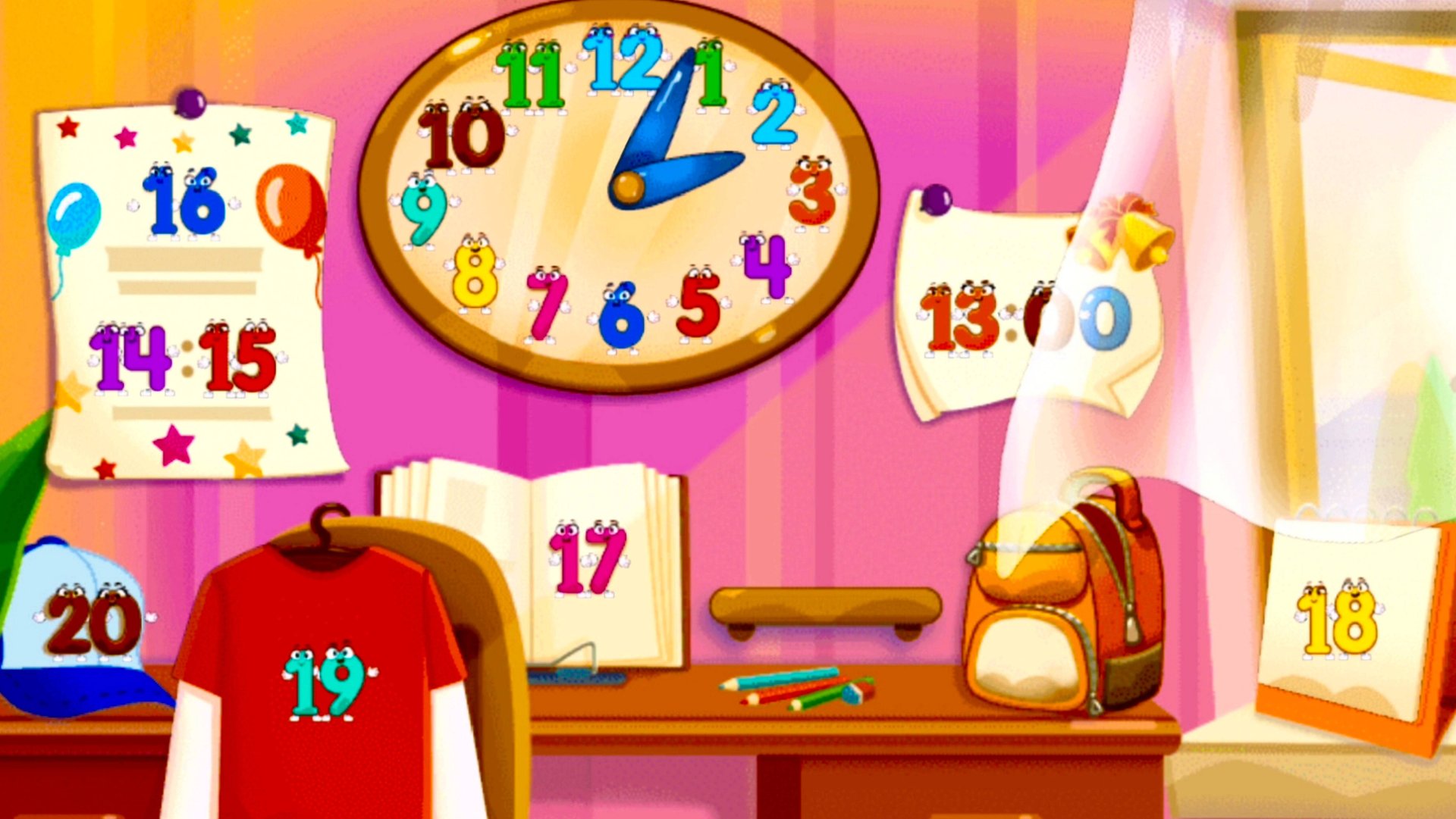 Учим цифры с малышами/ Цифра 1/ Развивающий мультфильм для самых маленьких смотреть онлайн/ Мультик