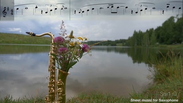 Leventina - Here workin' (Sheet Music for Saxophone Alto