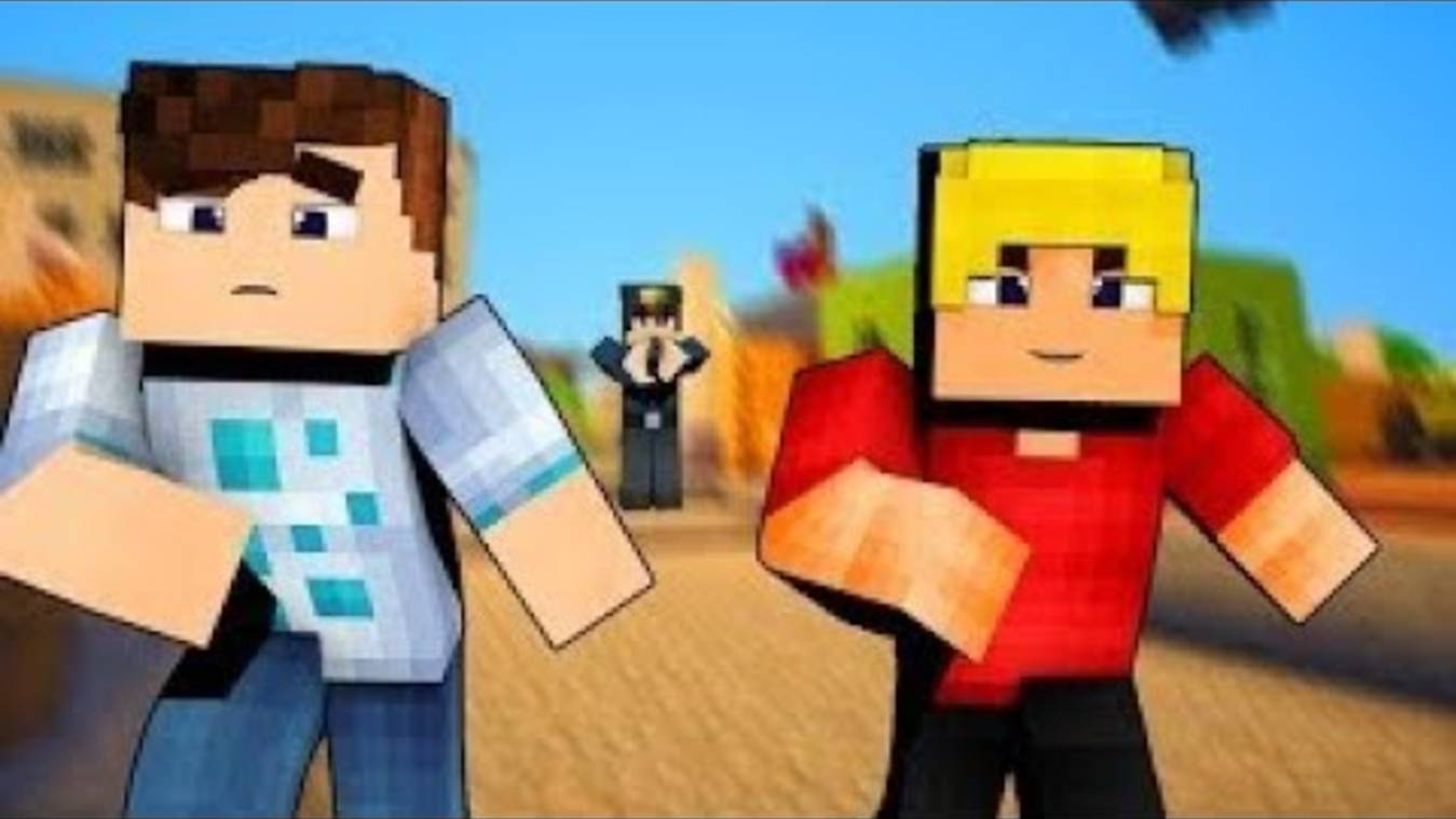 ПОБЕГ ОТ ПОЛИЦИИ - БЛОГГЕРЫ В МАЙНКРАФТЕ [котанский перезаливы]