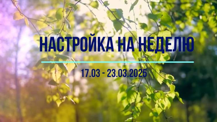 Настройка на неделю 17.03 - 23.03.2025  #психология #осознанность