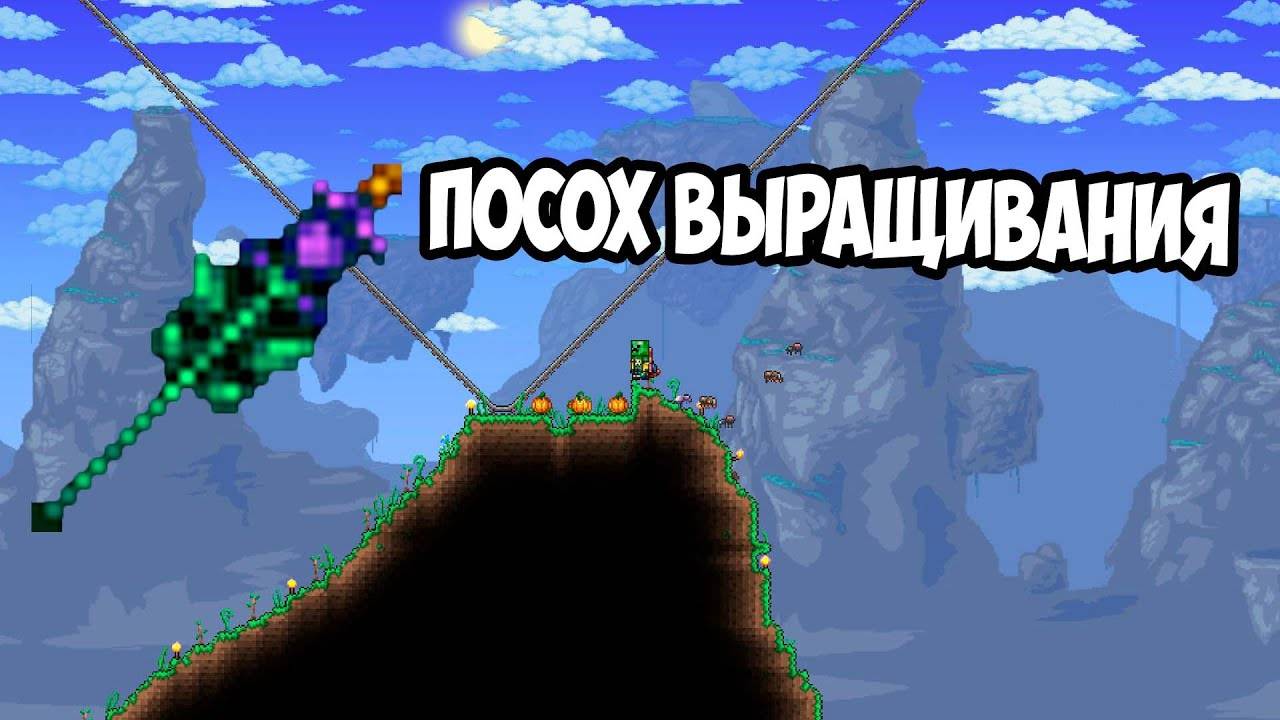 ПОСОХ ВЫРАЩИВАНИЯ | ТЕРРАРИЯ ПРОХОЖДЕНИЕ