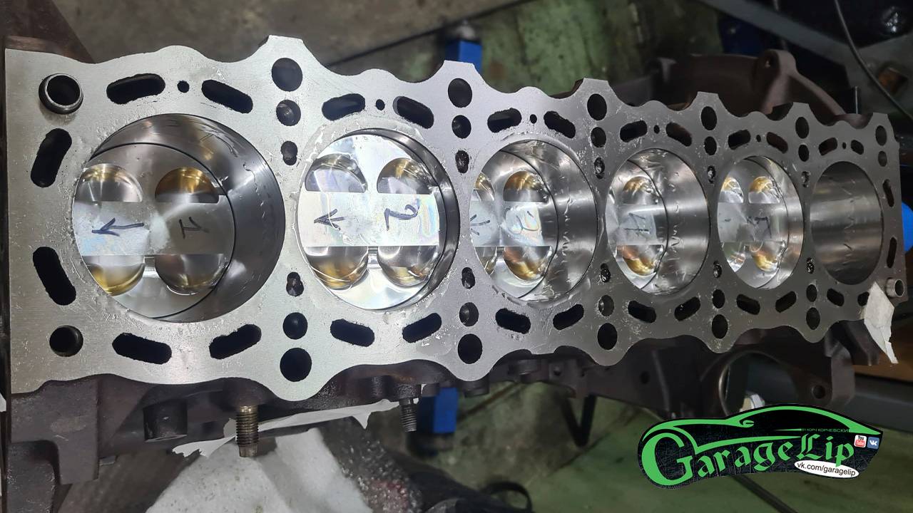 1JZ-GTE TT Сборка ШПГ Toyota Soarer