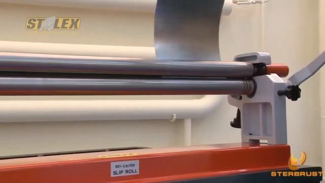 Ручной настольный вальцовочный станок Stalex W01-0.8х1000