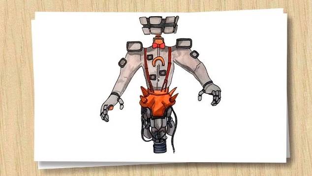 Рисуем Меха Босс Скибиди Туалет Ultimate Titan TV Man Mecha Boss _ Учимся рисовать