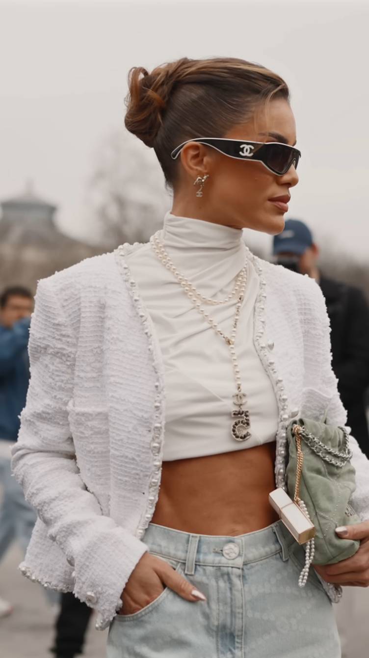 CHANEL l StreetStyle Осень-Зима 2025/2026 l Неделя моды в Париже часть 2