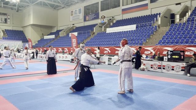 Кубок Anta 16.03.2025 (Петр Рыбас - красный шлем) 1 бой