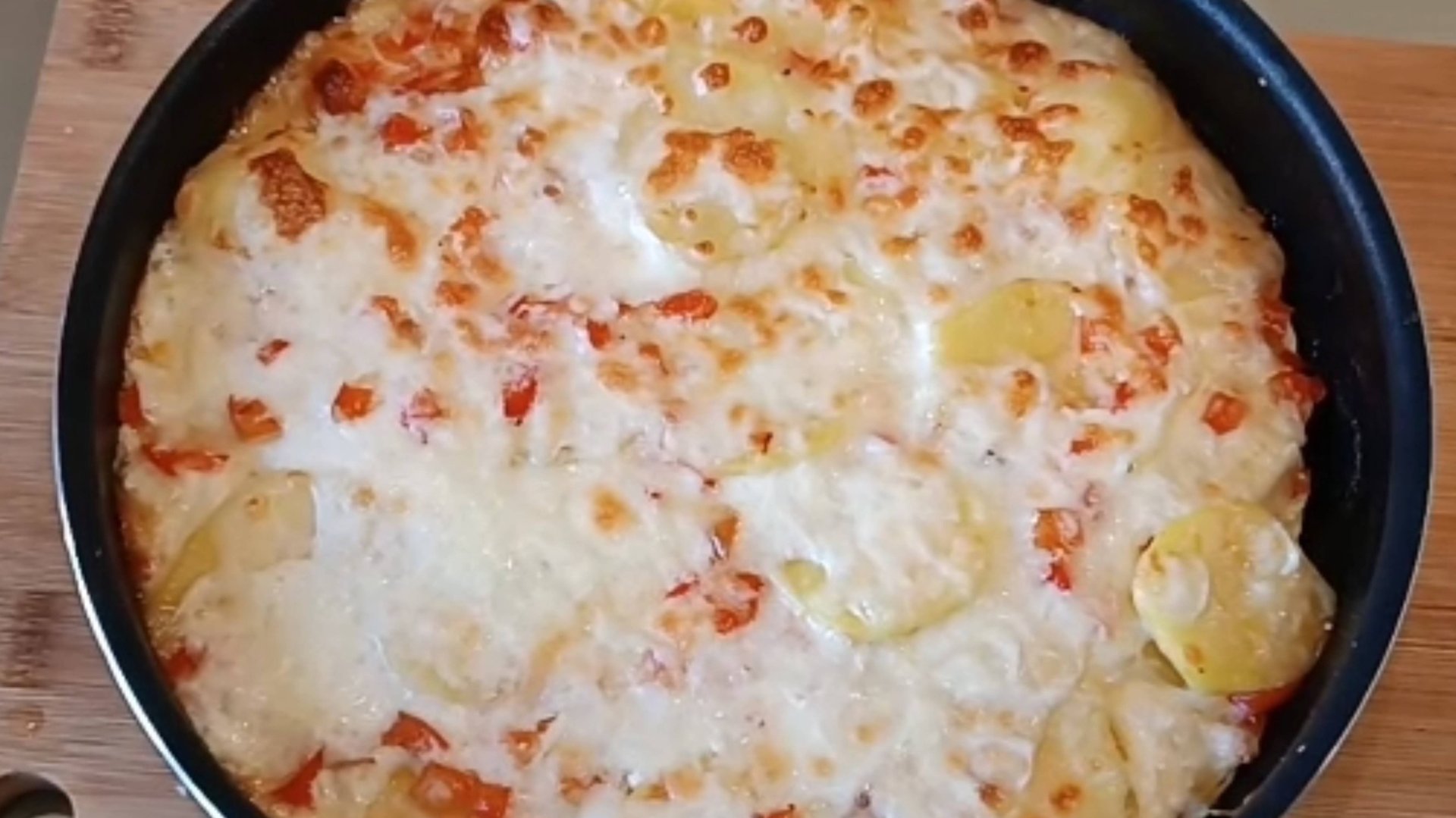 Запечённая картошечка с сыром