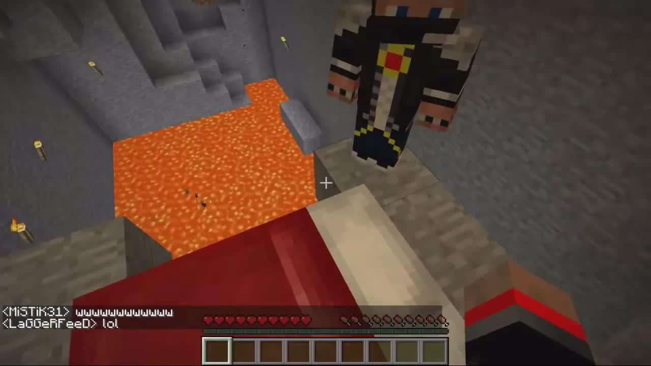 MineCraft [Прохождение карты] - Глистик и Лаххер xD (Перезалив с канала Лагера)