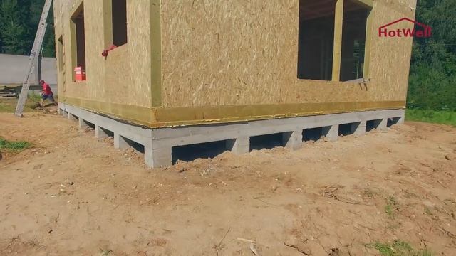 Какой фундамент выбрать для дома из СИП УШП или Сваи