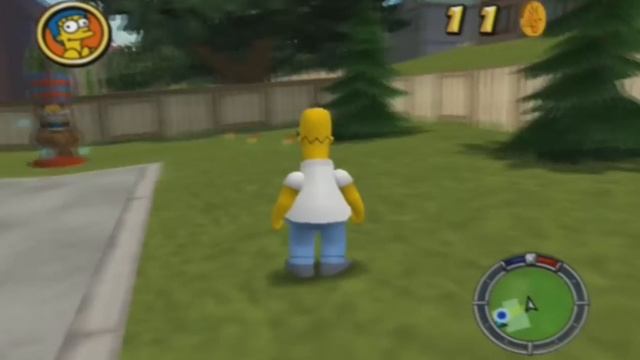 Первый раз играю в игру Симпсоны | The Simpsons Game