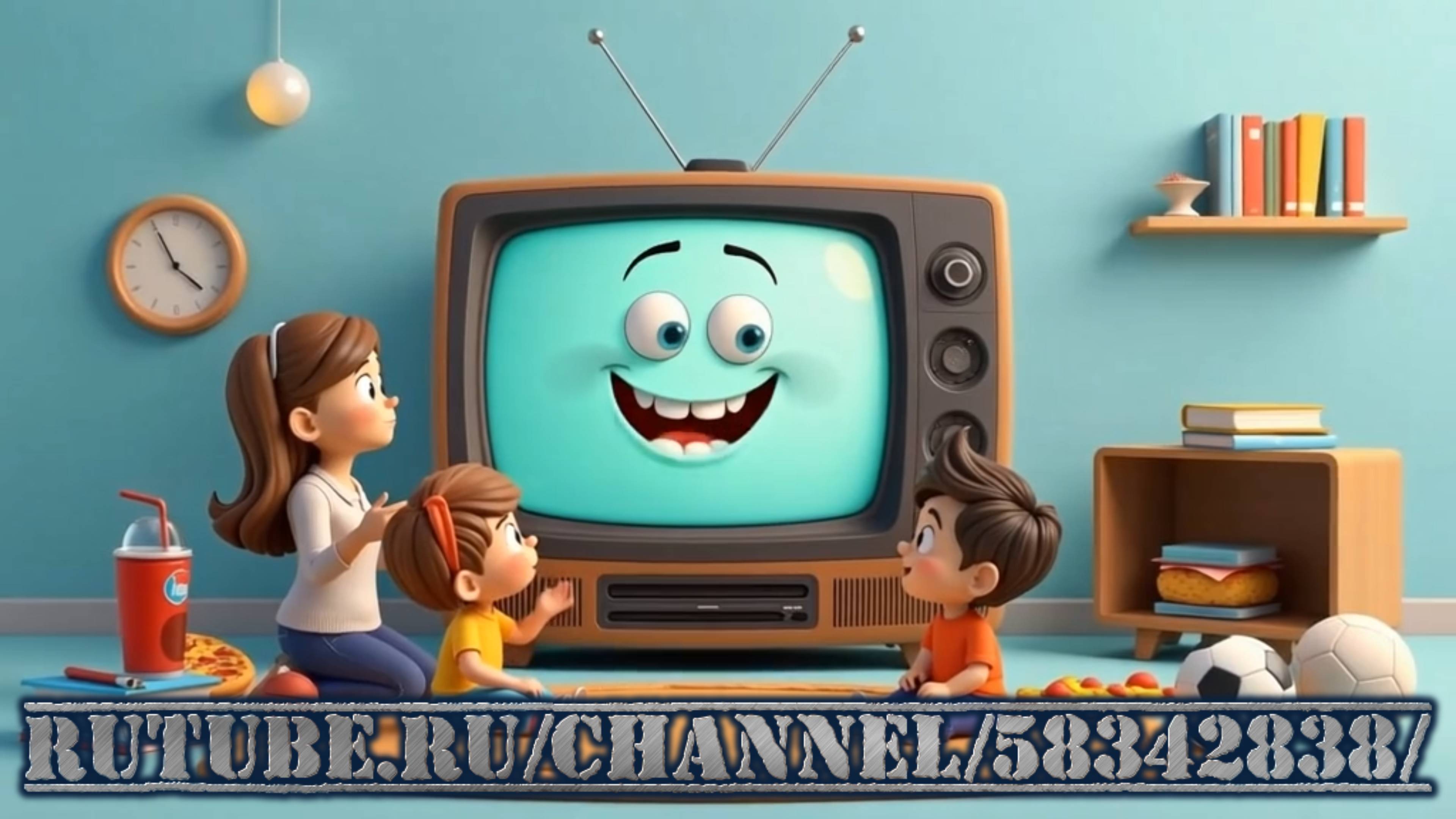 Говорящий телевизор и его вредные советы - смешные сказки