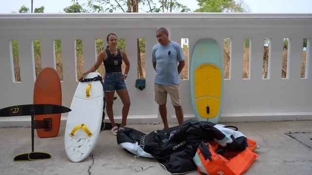 Часть 1.2 - выбор гидрофойла, доски и прочего снаряжения в первый сезон обучения вингу