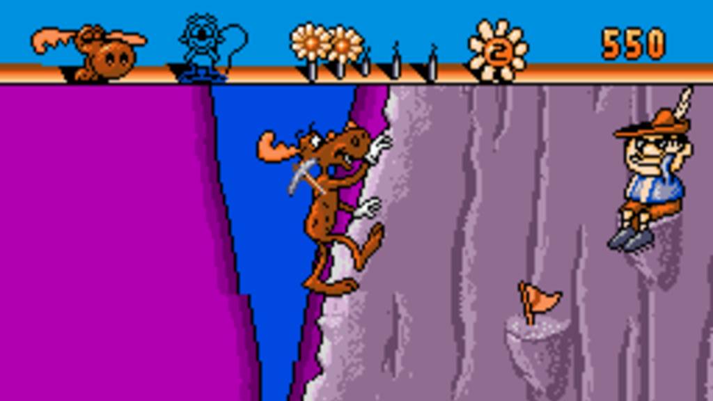 The Adventures of Rocky and Bullwinkle and Friends на Денди (NES) - Полное прохождение (LongPlay)