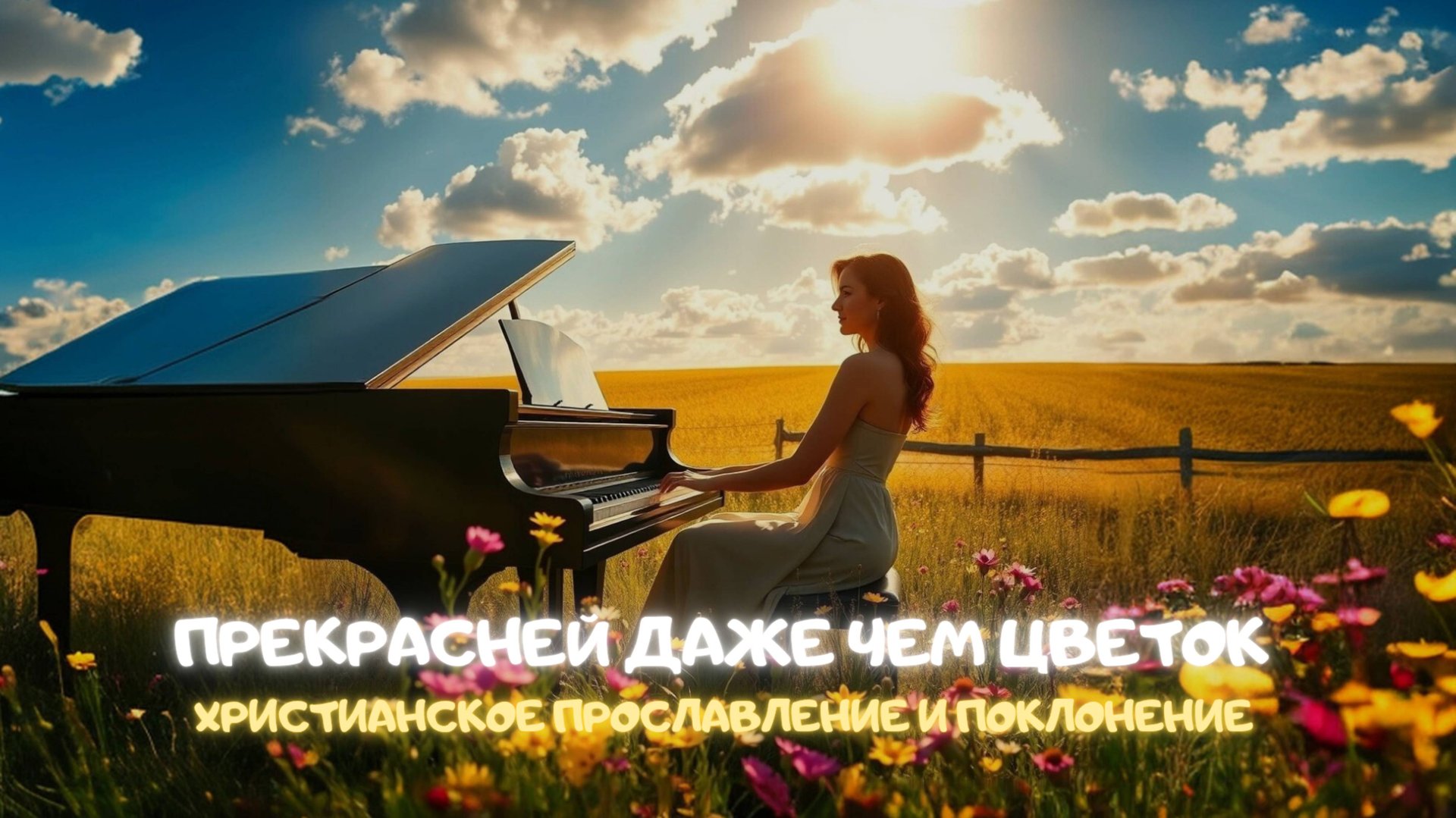 Прекрасней даже чем цветок. Христианское прославление и поклонение