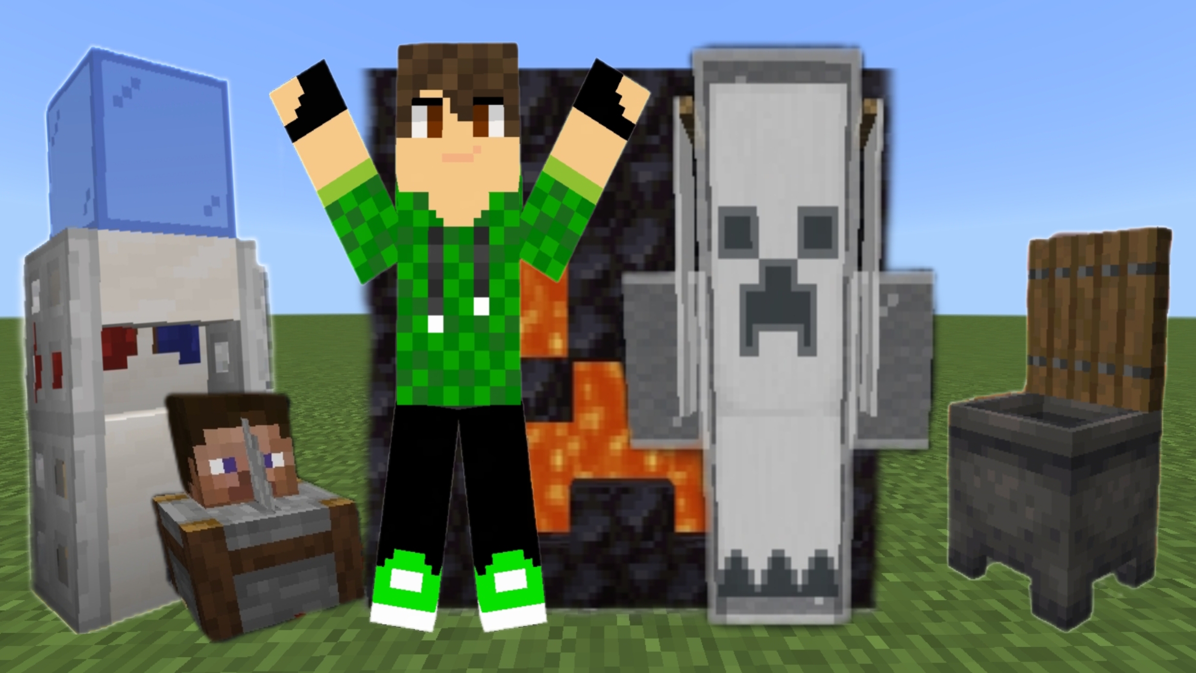 Топ 5 построек в Minecraft которые вас точно удивят!