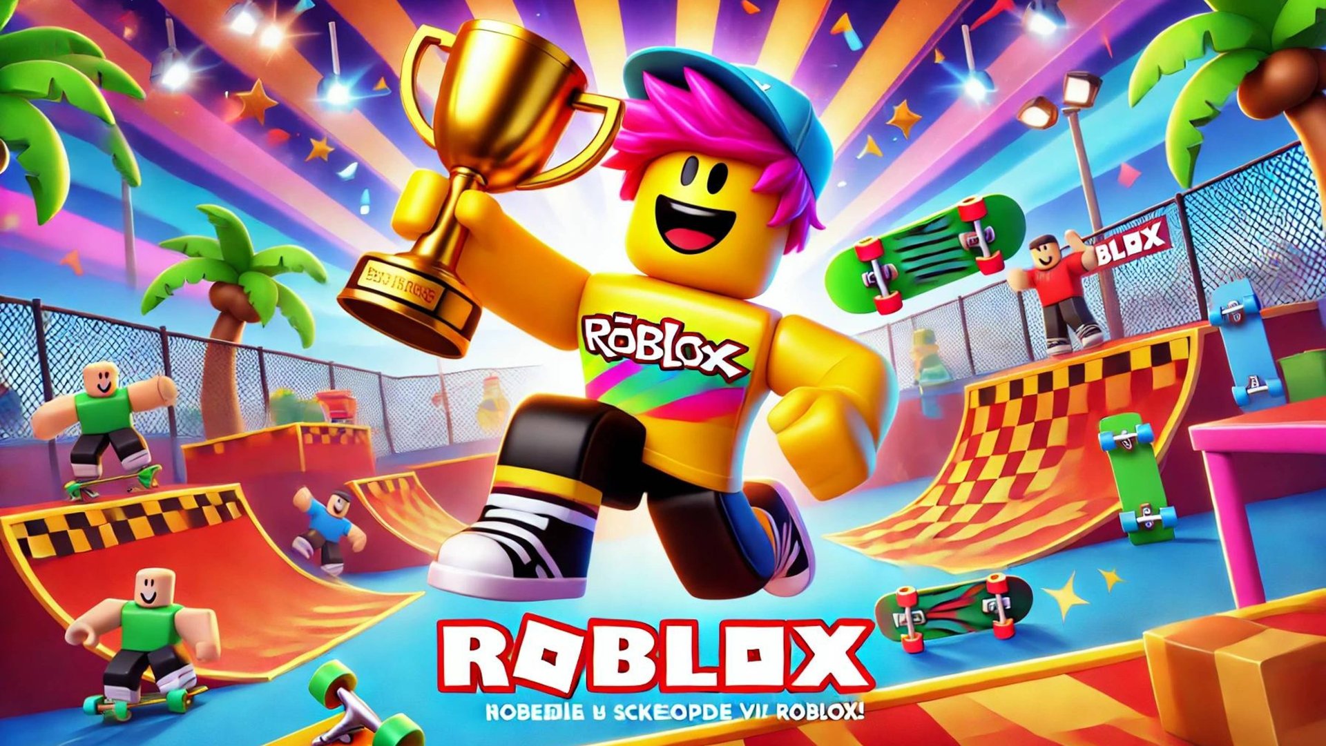 🚀 ЗАНЯЛА 1 МЕСТО на СКЕЙТБОРДЕ в ROBLOX! 🛹 Как мне это удалось?!