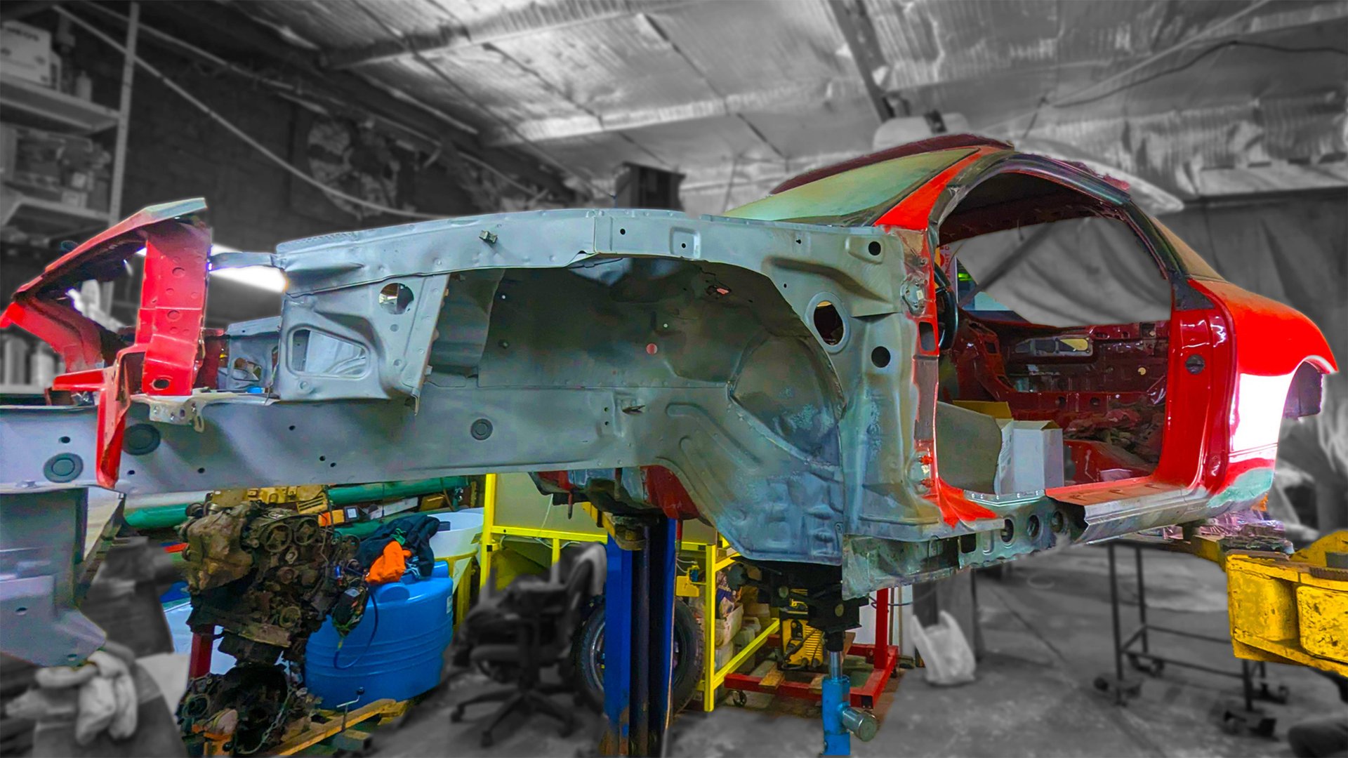 Трещит по швам старое 30летнее  корыто , но сварка и болгарка решает. реставрируем легендарный кузов