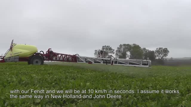 Система HARDI DynamicFluid4 на прицепном опрыскивателе COMMANDER.