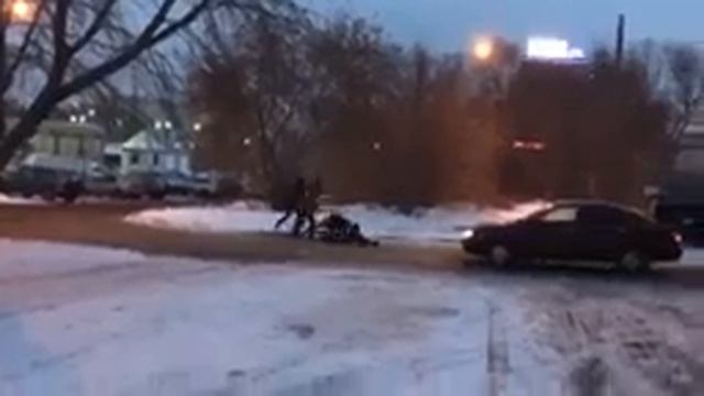 ДРАКА НА ДОРОГЕ г.Челябинск