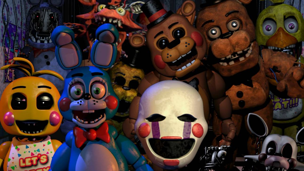 Прохожу фнаф 2 часть 2