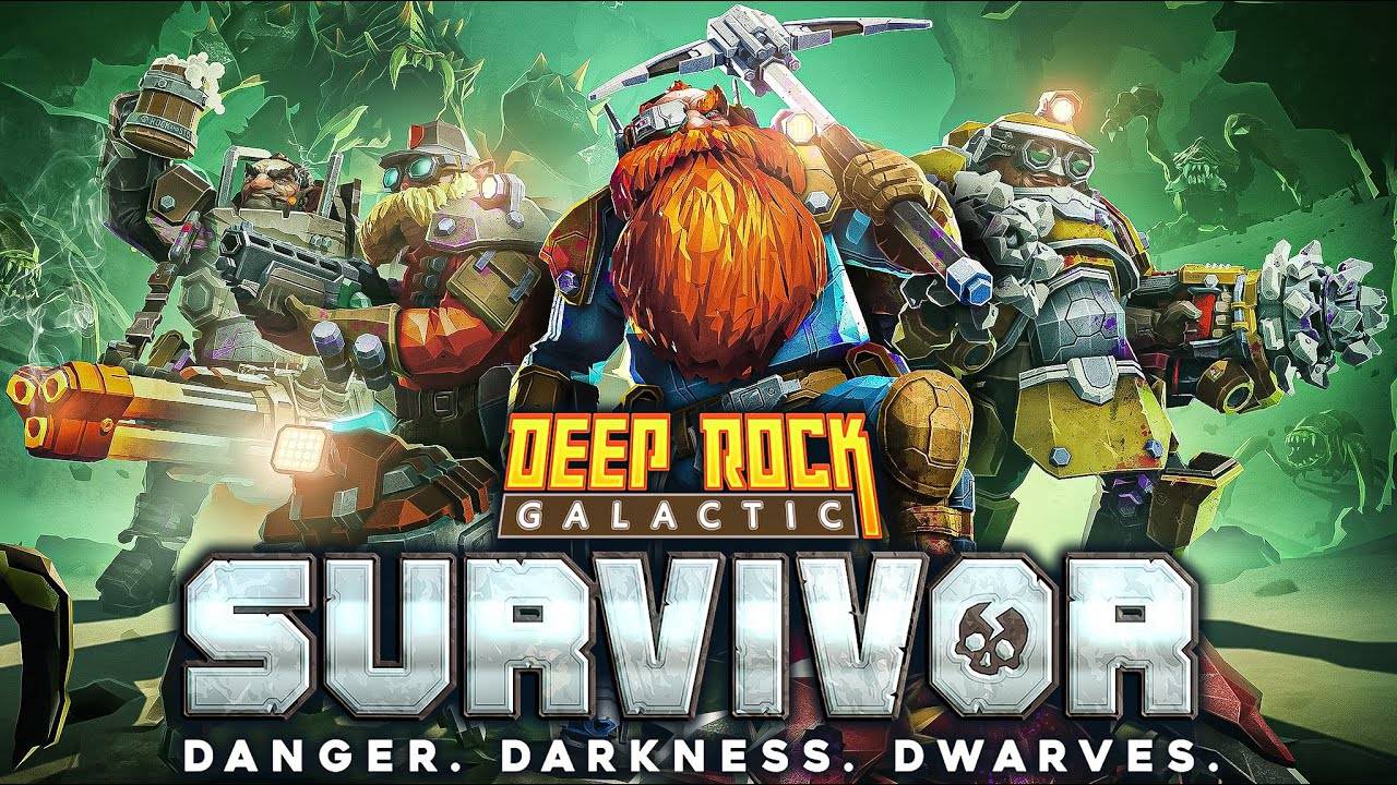 Deep Rock Galactic Survivor #8  Добываем и уничтожаем! Магмовые локация ОПАСНОСТЬ 2 Было сложно!