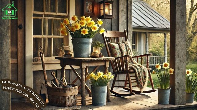Как украсить веранду и крыльцо на даче или в доме фото идеи для вдохновения 🏡 (58)