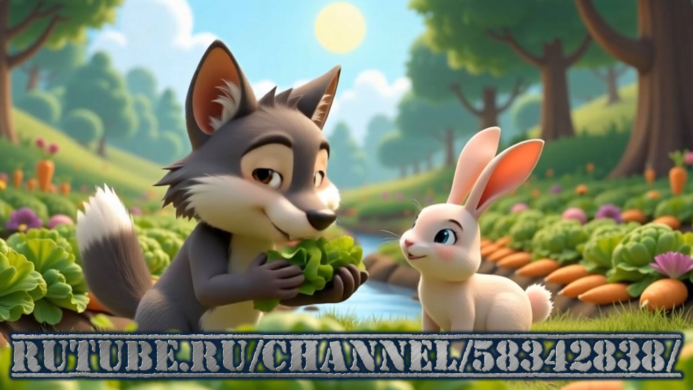 Волк который мечтал о салате - смешные сказки