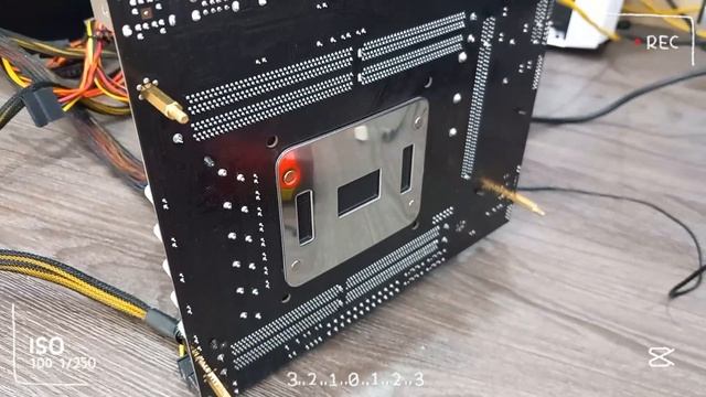 Xeon2680v3 тест процессора и зоны врм с кулером