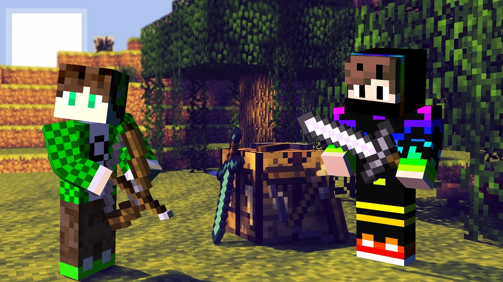 Не сказал друзьям что включил камеру во время игры в Майнкрафт! Троллинг над друзьями