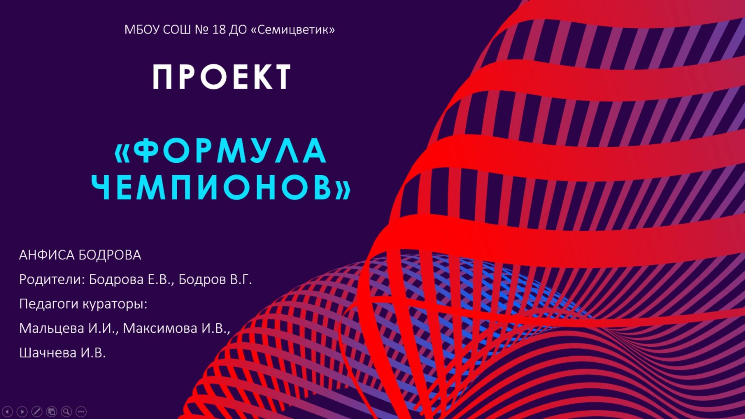 СОШ 18_Анфиса Бодрова