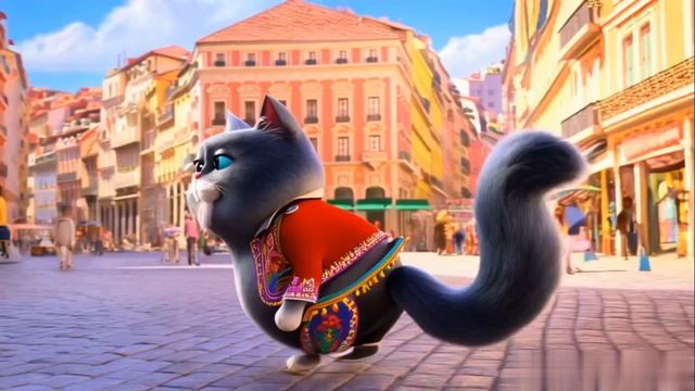 Кот путешественник в Испании