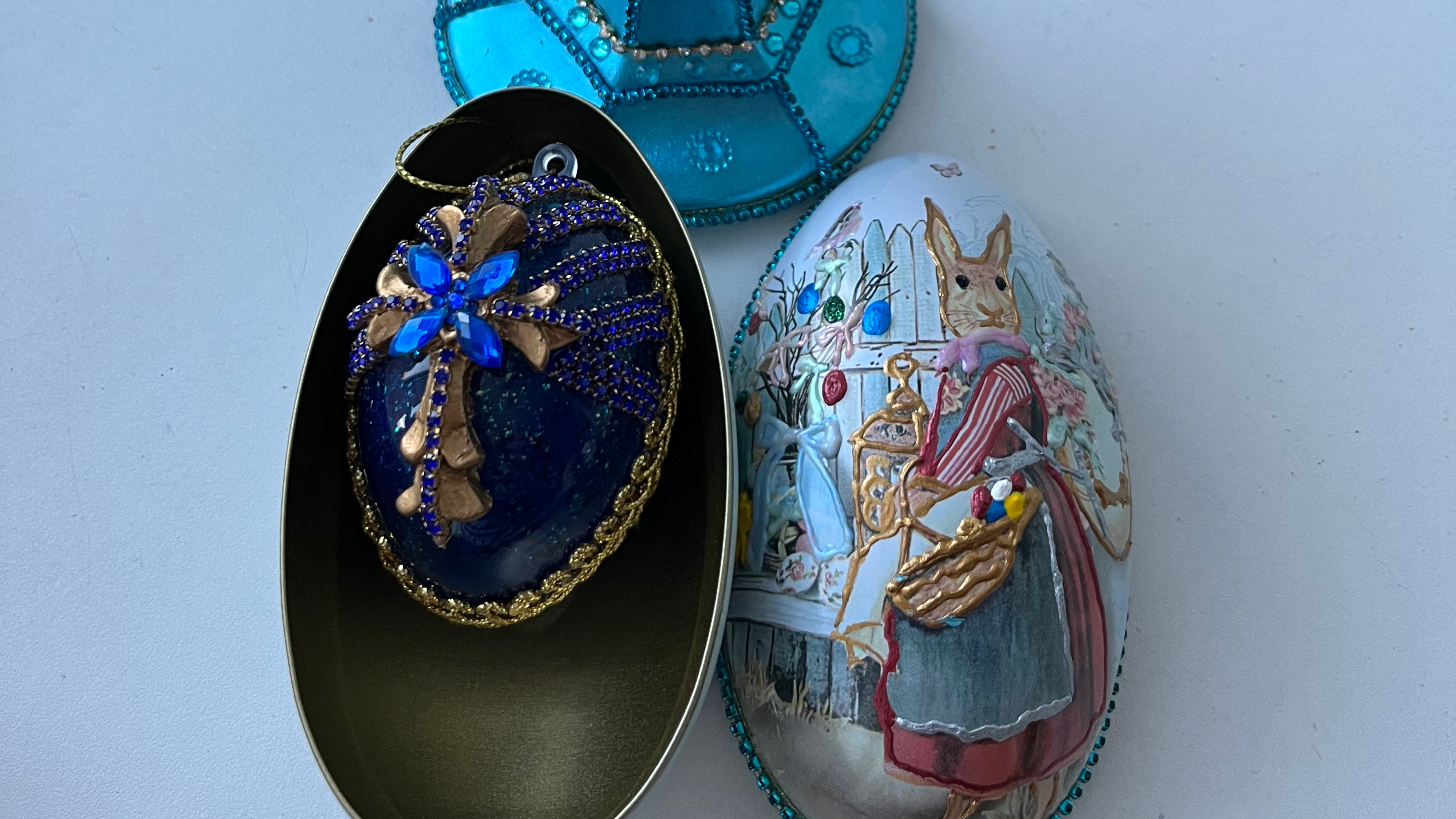 мастер-класс по переделке предметов, купленных в магазине Fix Рrise . Результат Шкатулка - Яйцо