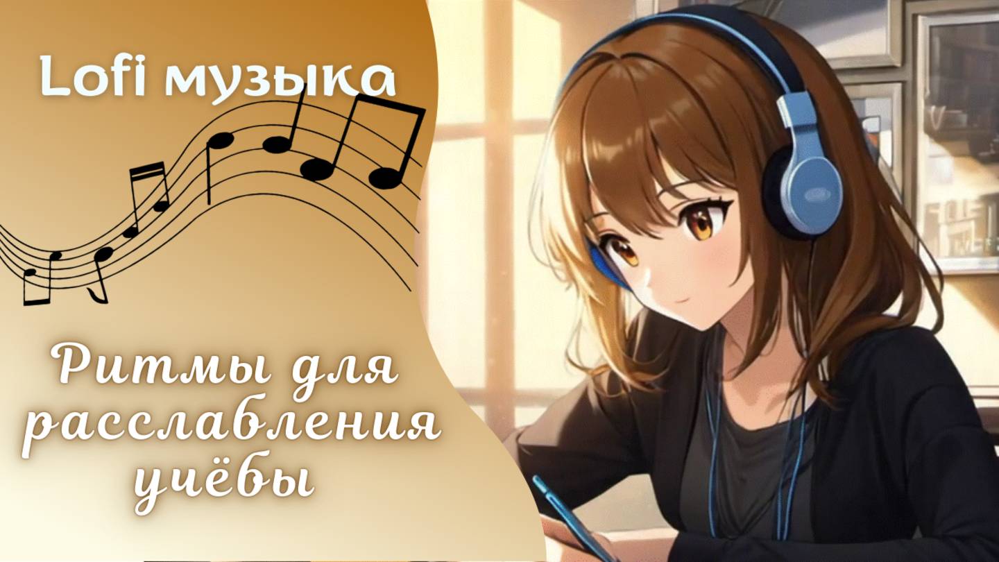 Ритмы для расслабления, учебы 🎶 Lofi музыка✨Фоновая музыка