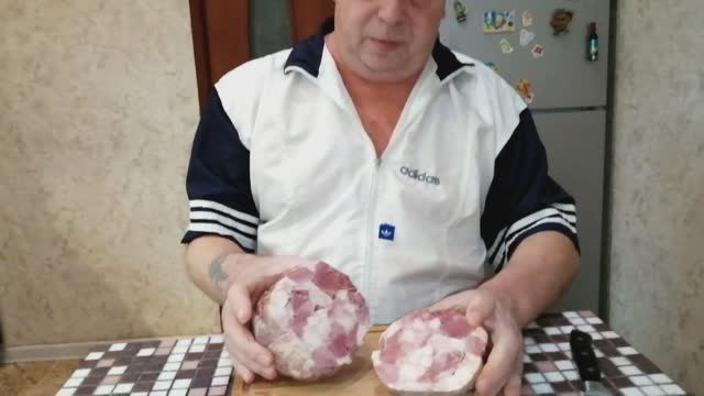 Как Сделать Ветчину "Мясной Шар"/Домашняя Колбаса из Говядины, Свинины и Курицы/