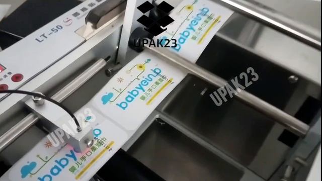 Этикетировочный полуавтомат с датером для нанесения самоклеющейся этикетки на круглую тару#сдатером