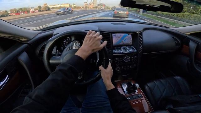 2016 Infiniti QX70 / Инфинити Ку Икс 70 3.7 турбо автомат 333 л.с. | Тест-драйв от первого лица