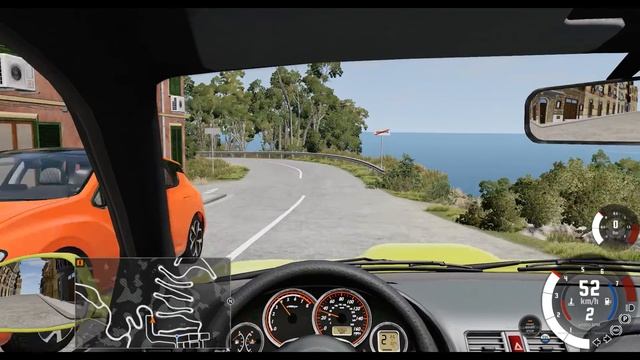 Гипер авария в BeamNG.drive