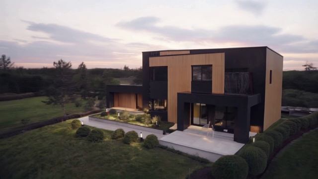Визуализация современного загородного дома
