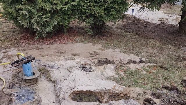 Скважина на воду Коломна. Обзор участка сдача воды заказчику.