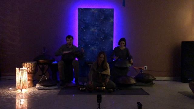 Звучание ханга, поющих чаш, уду. Музыка для души