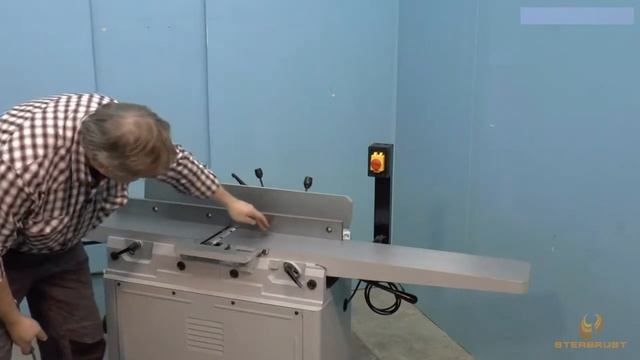 Фуговальный станок Warrior W0102. Настройка станка