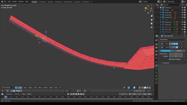 Blender - EP7 ｜ Master Chief Helmet Modelling Tutorial