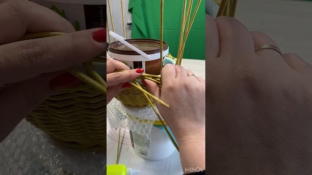 Частичное закрытие ряда загибкой "розга"