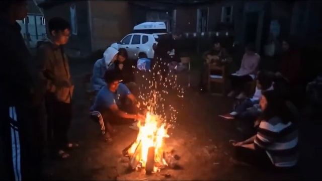 Стройотряд  Жар птица  в Карелии