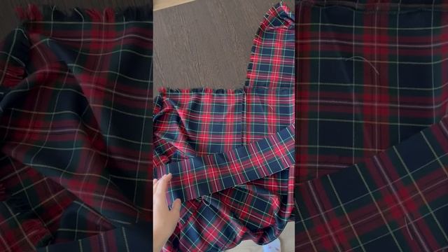 Сшила трендовую баску килт