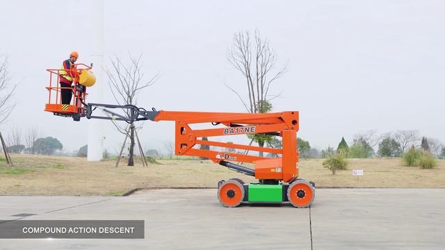 DINGLI BA17NE – электрический подъемник для работы в узких пространствах