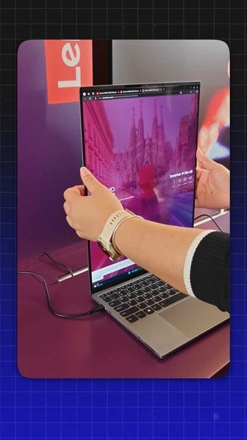 Ноутбук со складным экраном. Lenovo ThinkBook Flip