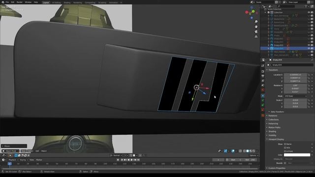 Blender - EP18 ｜ Master Chief Helmet Modelling Tutorial