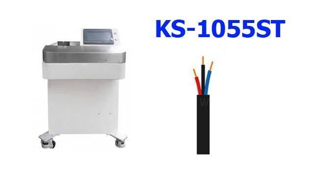 KS-1055ST Полуавтоматический станок для зачистки и подрезки внутренних жил кабеля на разную величину