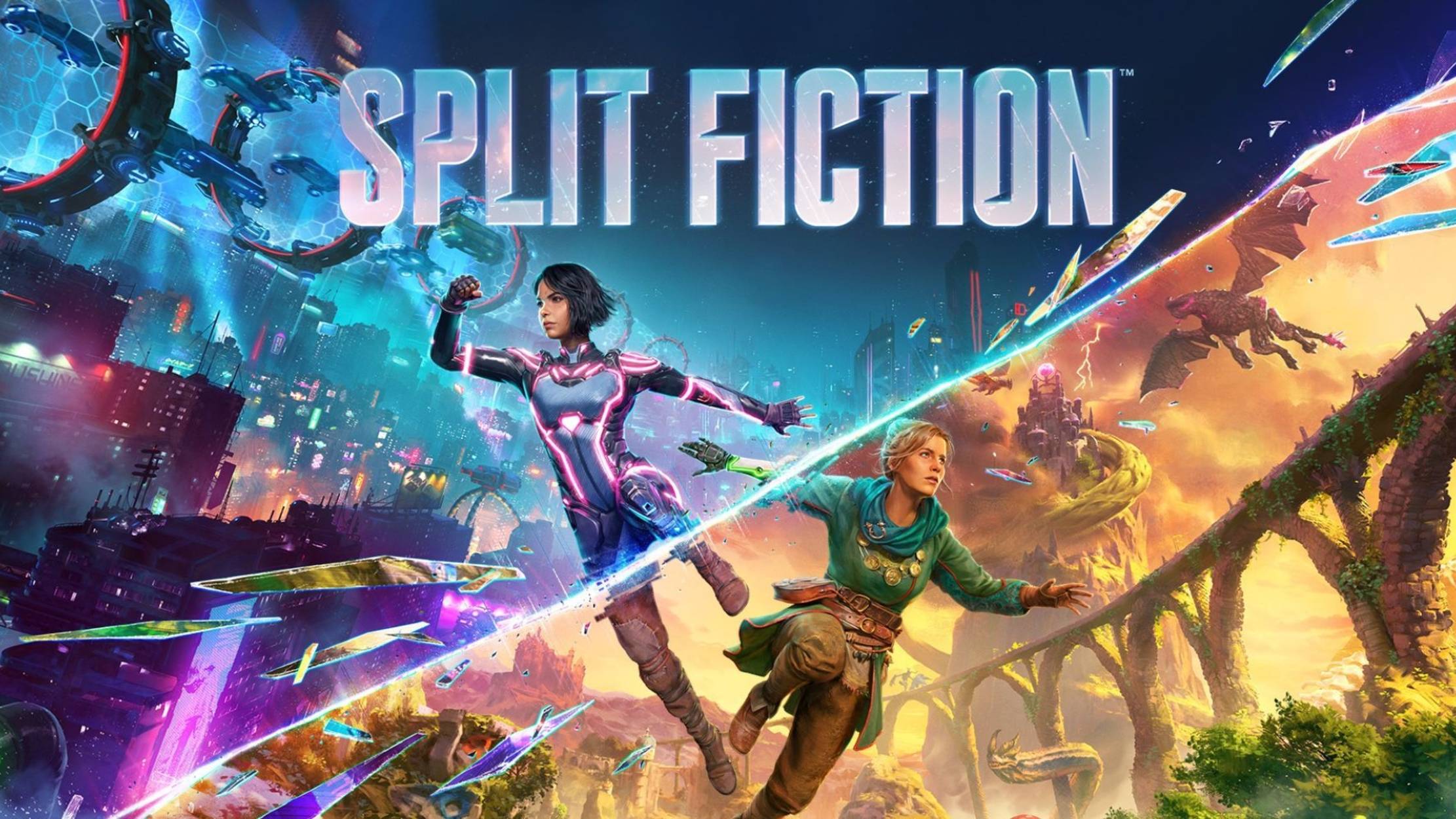 SPLIT FICTION ПРОХОДИМ С ДЕВУШКОЙ #2